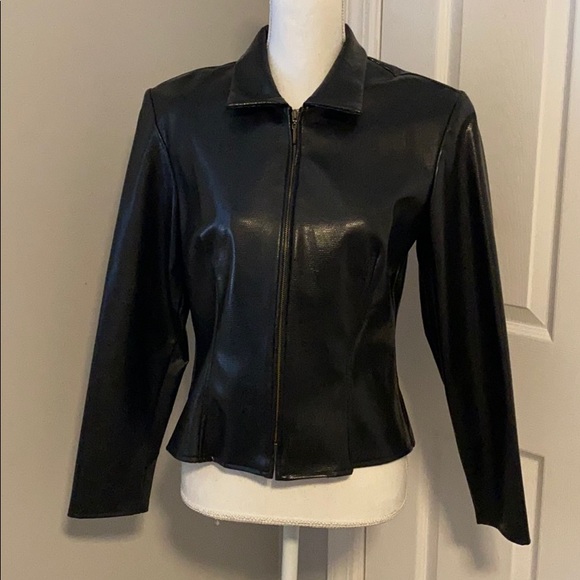 Dani Max | Jackets & Coats | Dani Max Faux Leather Jacket | Poshmark